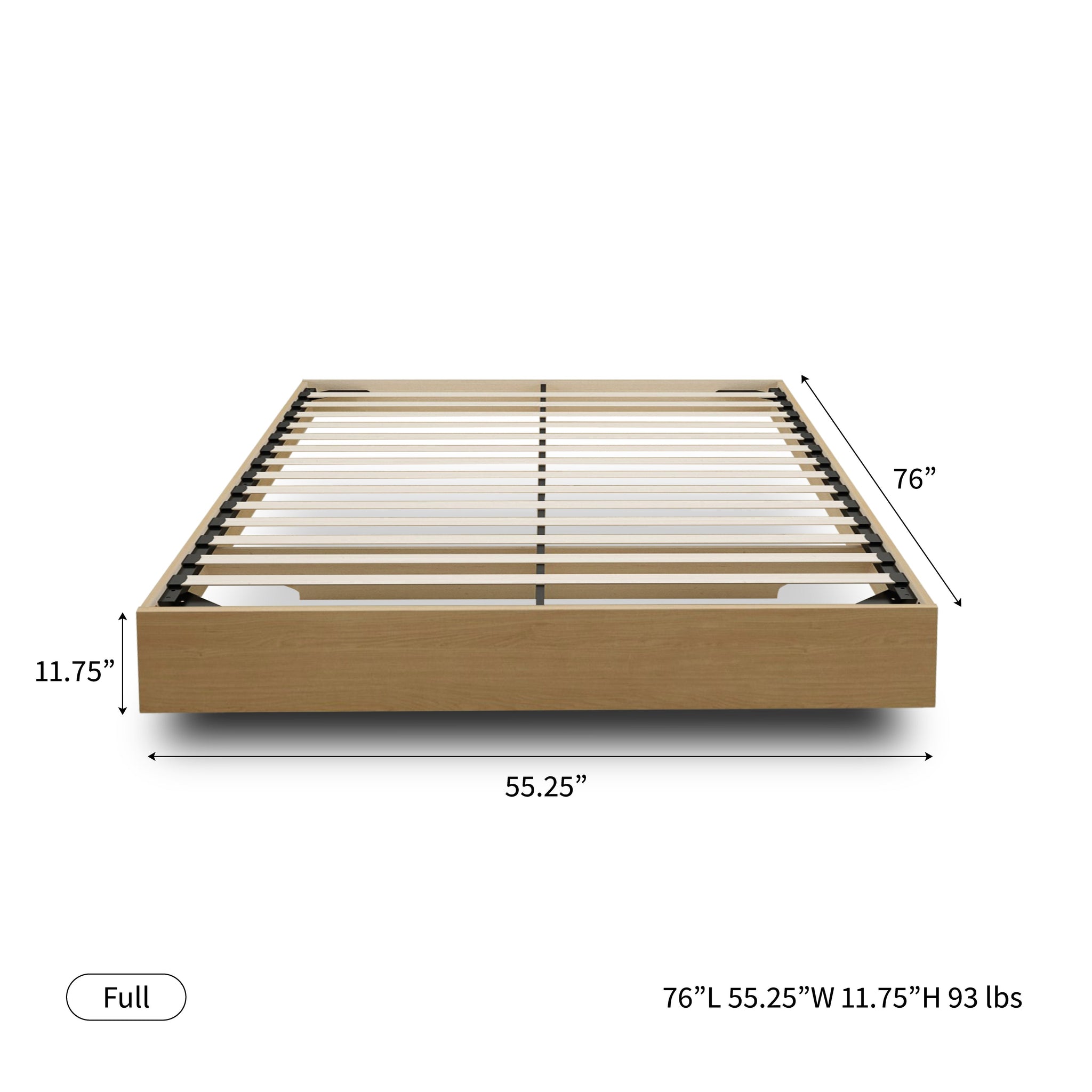Floating Wood Bed – Hamuq