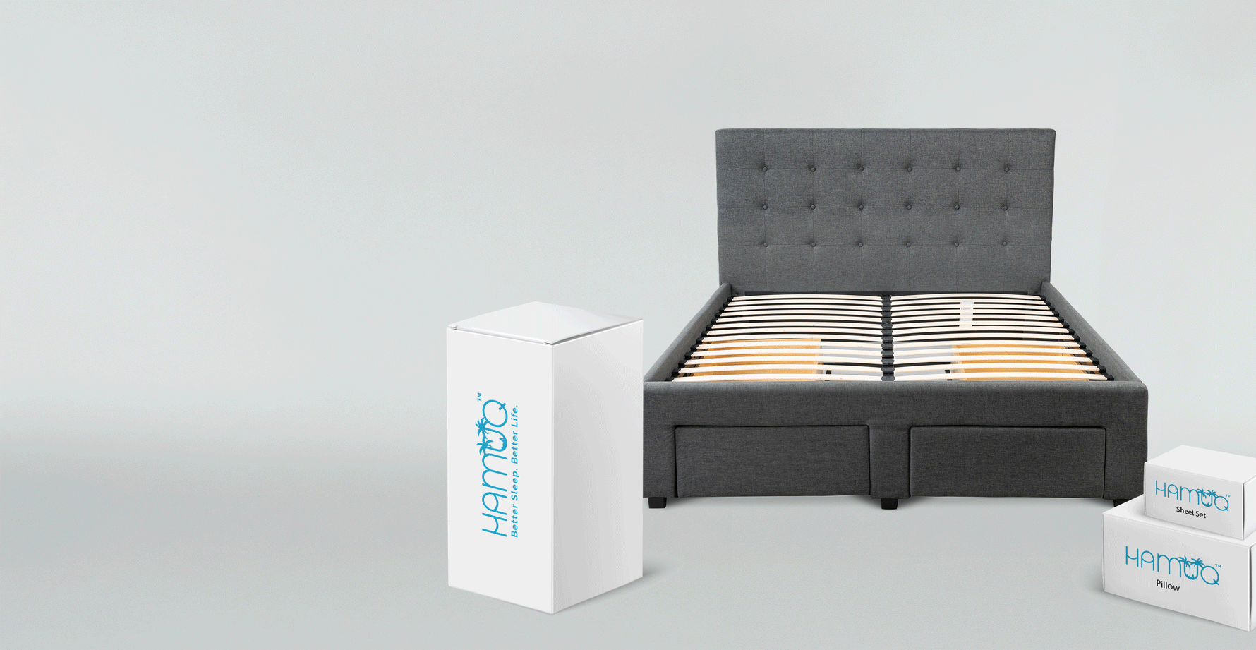 Hamuq™ Hybrid mattress. Mattresses, bed accessories, and more!